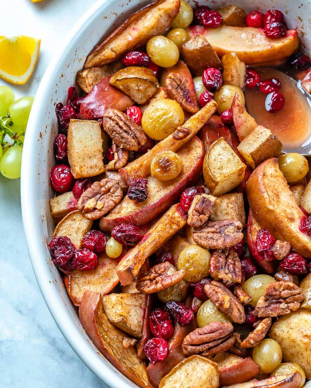 Spiced Hot Fruit Bake Dessert Healthy Fitness Meals Spiced Hot Fruit Bake Dessert Healthy Fitness Meals