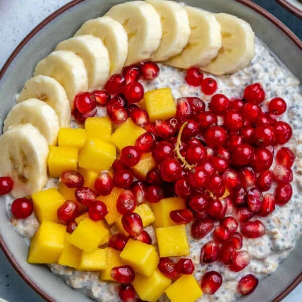 Greek Yogurt Overnight Oatmeal Recipe - Healthy Fitness Meals
