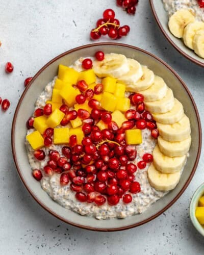Greek Yogurt Overnight Oatmeal Recipe - Healthy Fitness Meals