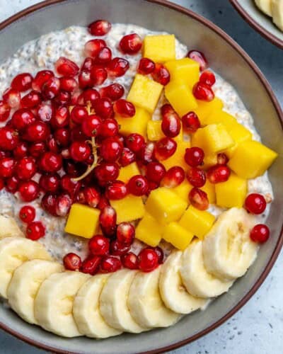 Greek Yogurt Overnight Oatmeal Recipe - Healthy Fitness Meals