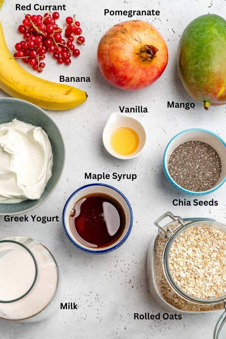 Greek Yogurt Overnight Oatmeal Recipe - Healthy Fitness Meals