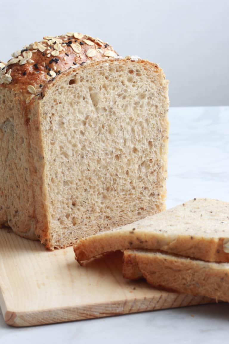Homemade Chia Seed Whole Wheat Bread | Healthy Fitness Meals