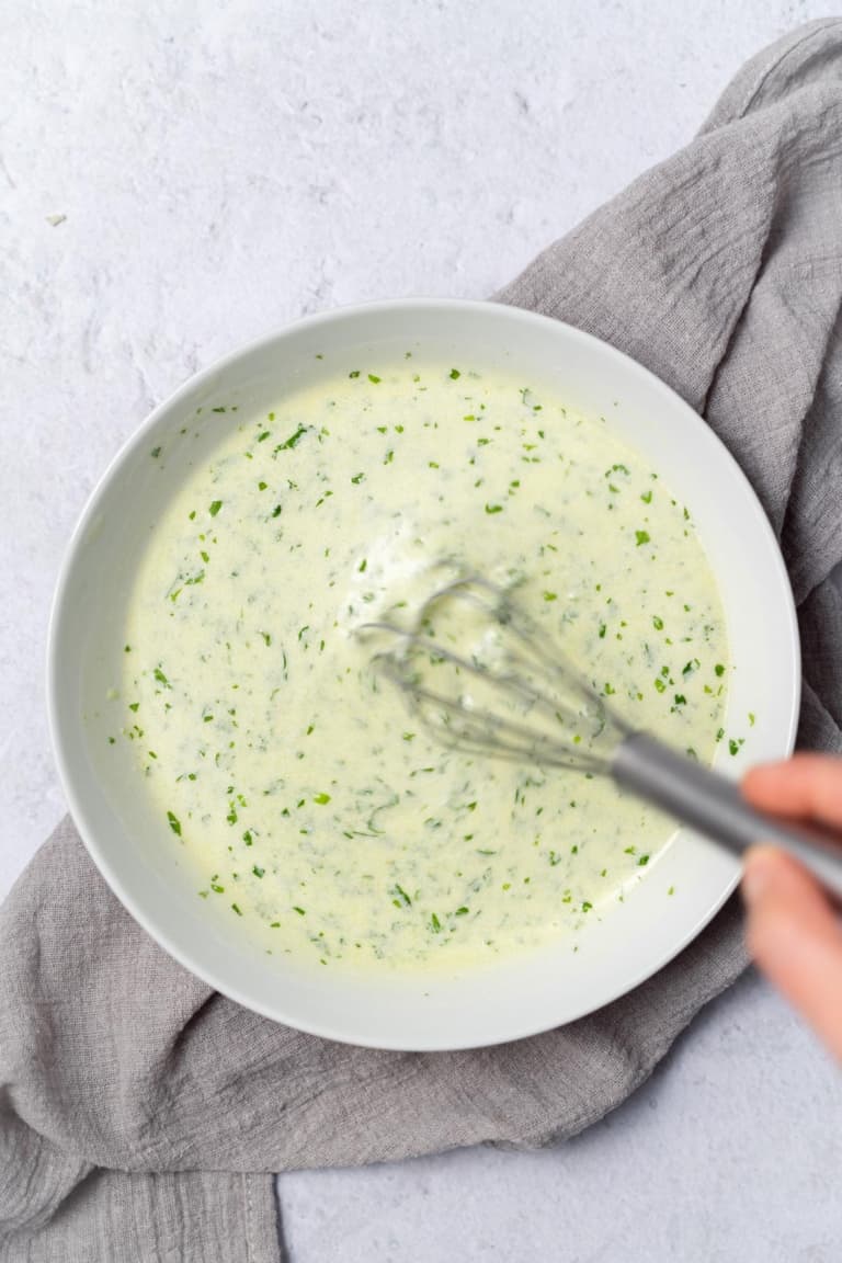 The BEST Creamy Cilantro Lime Dressing - Healthy Fitness Meals