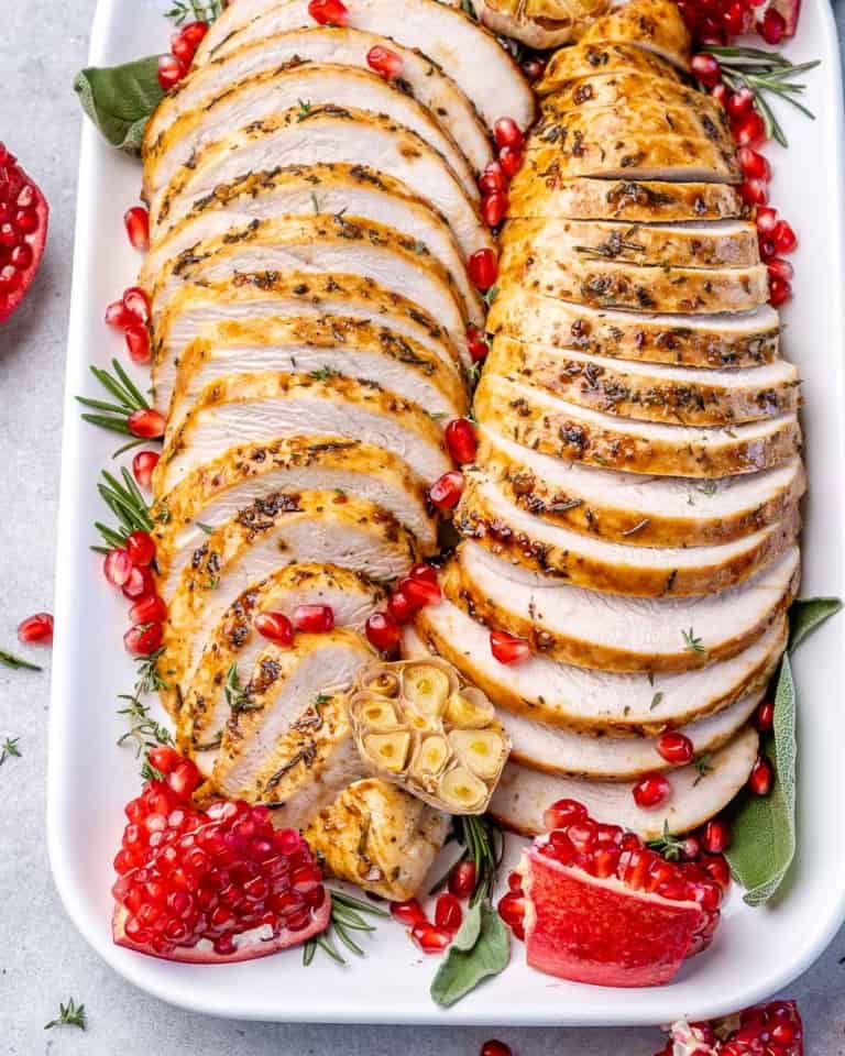 Maple Glazed Boneless Turkey Breast Roast - Healthy Fitness Meals