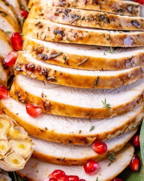 Maple Glazed Boneless Turkey Breast Roast - Healthy Fitness Meals