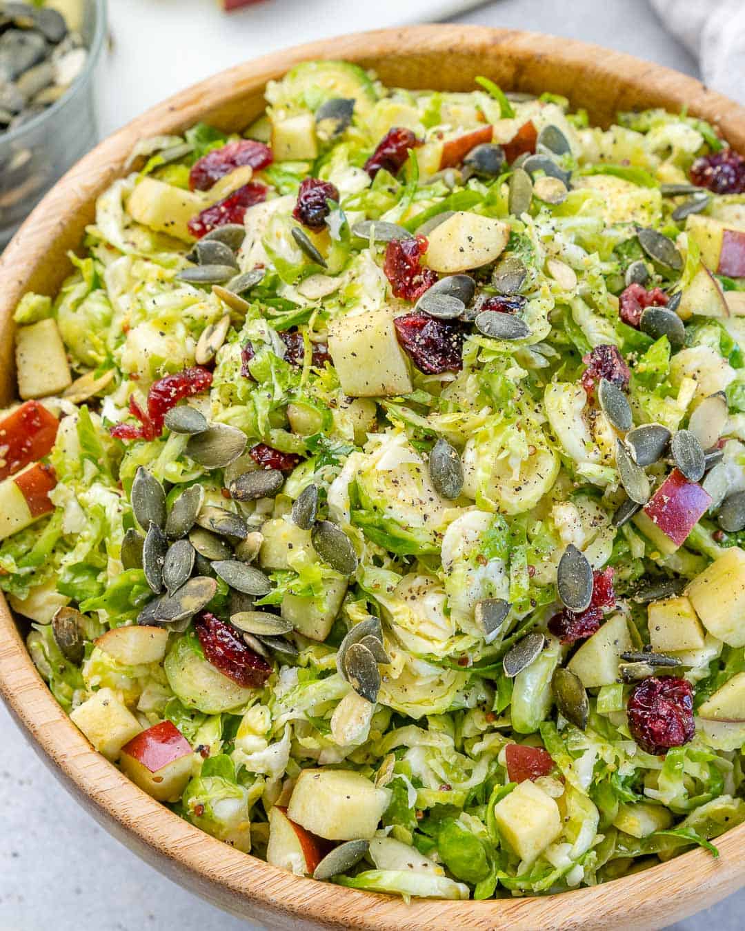 Easy Brussels Sprouts Salad | Healthy Fitness Meals