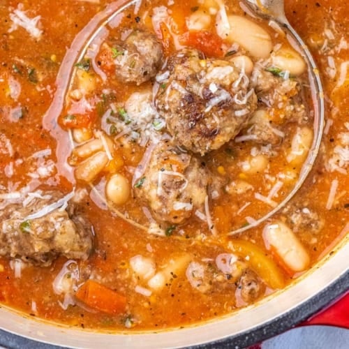 Easy Meatball Soup | Healthy Fitness Meals
