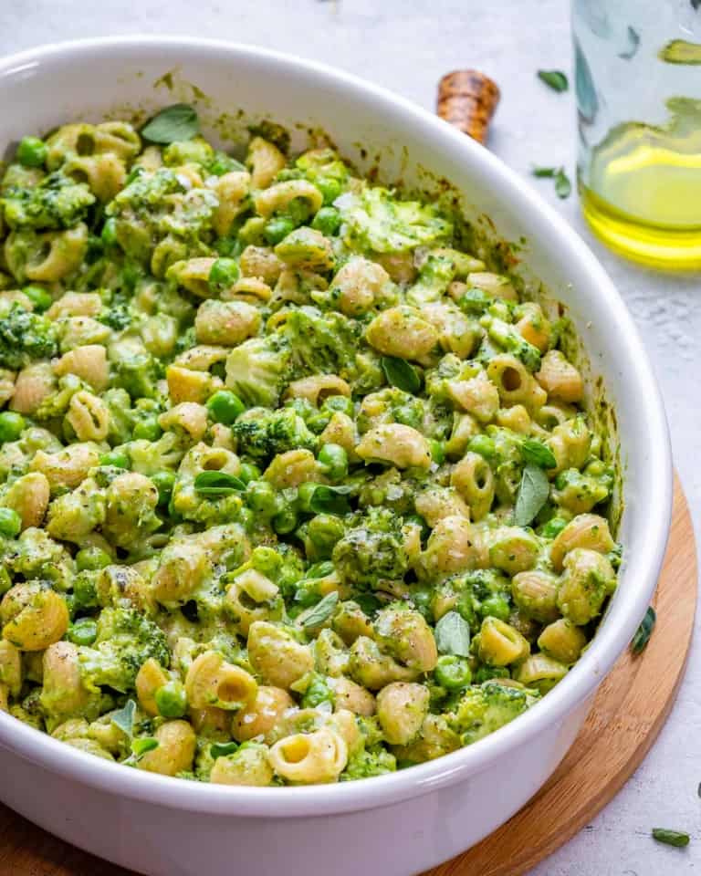 Homemade Green Mac and Cheese | Healthy Fitness Meals