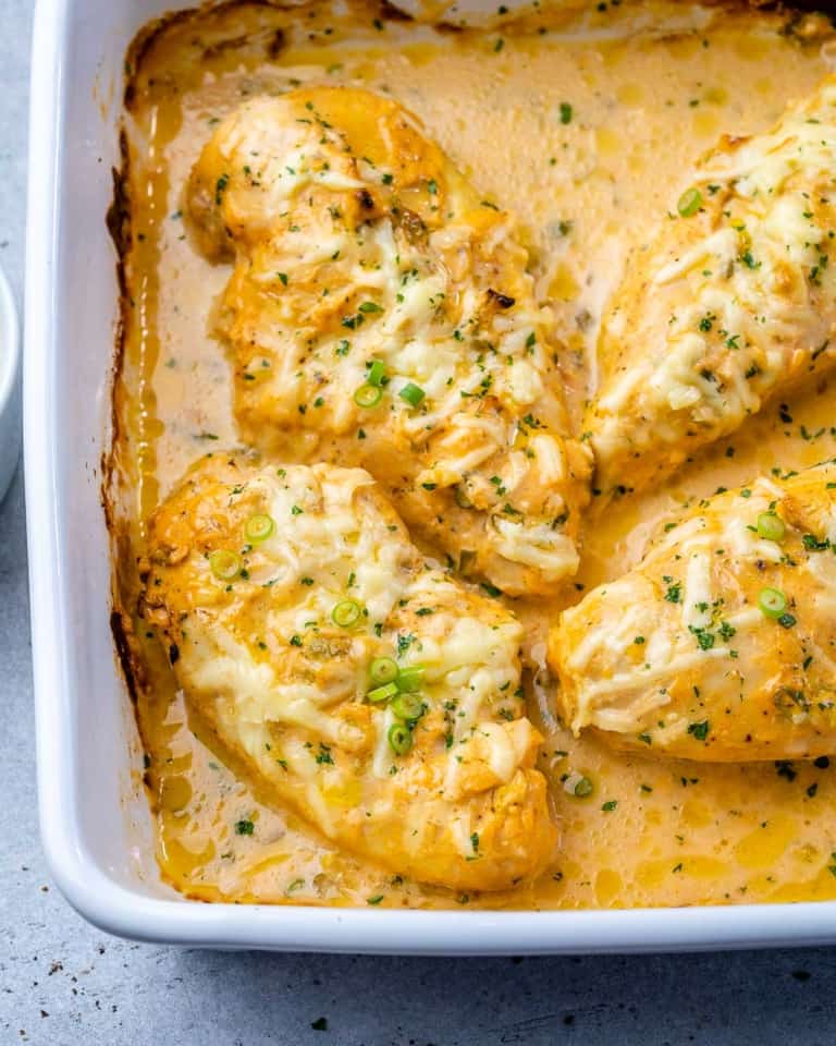 Easy Creamy Buffalo Chicken Bake - Healthy Fitness Meals