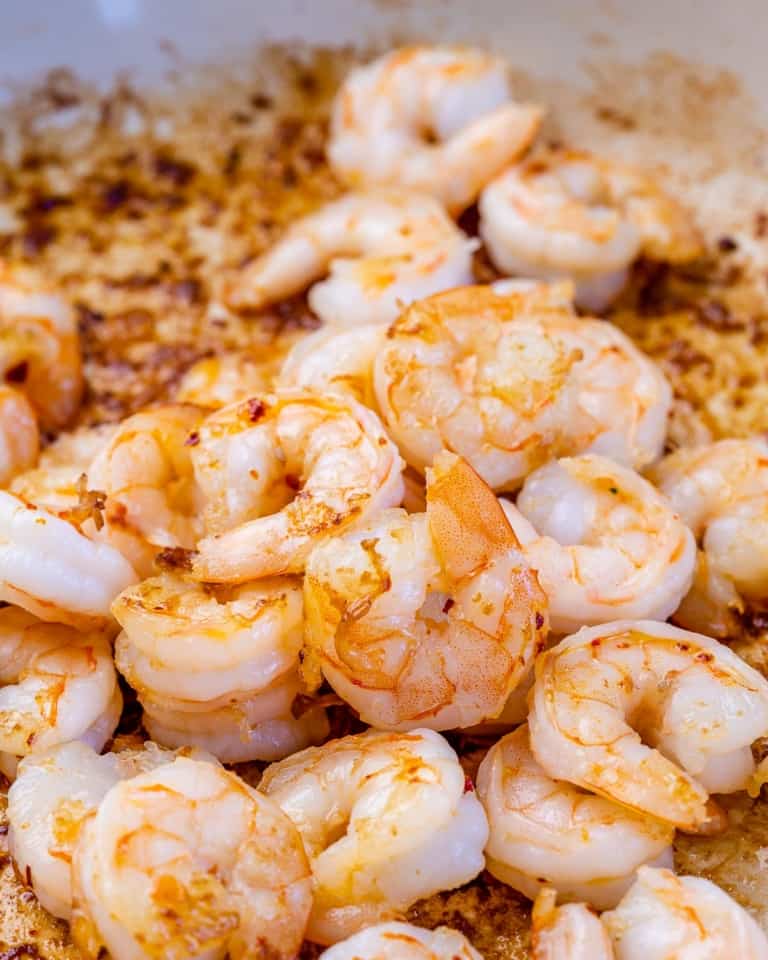 Easy Garlic Shrimp Pasta - Healthy Fitness Meals