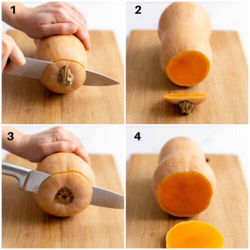 How to Cut Butternut Squash - Healthy Fitness Meals