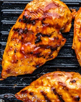 Grilled Boneless BBQ Chicken Breast - Healthy Fitness Meals