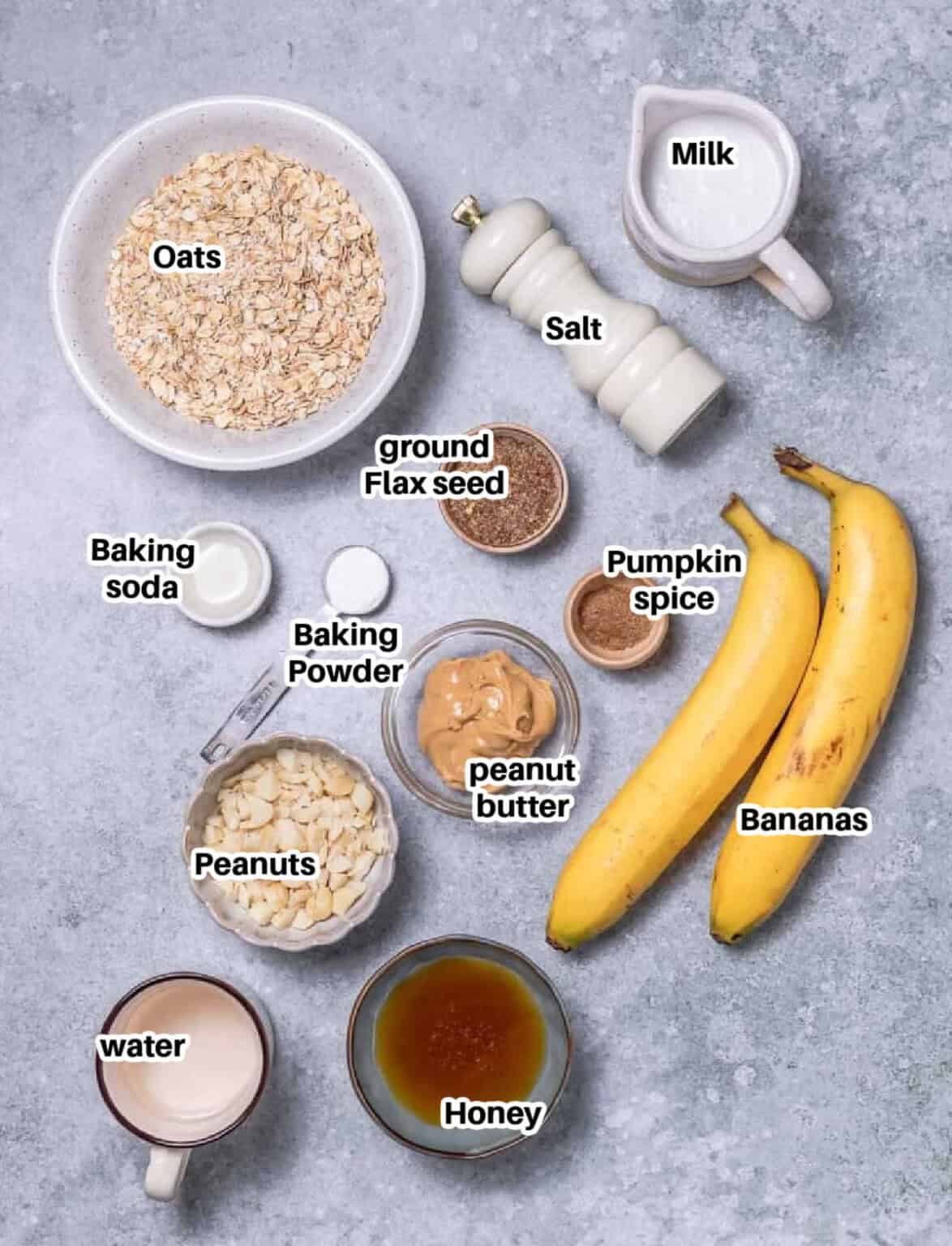 Peanut Butter Banana Baked Oatmeal - Healthy Fitness Meals