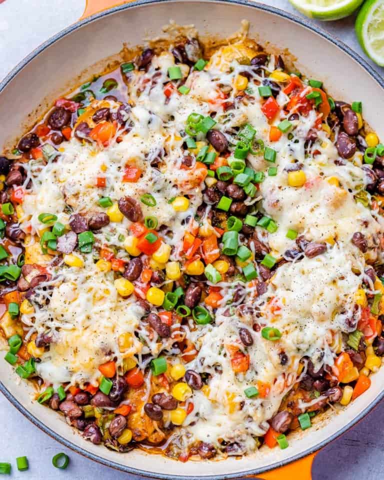 Easy Cowboy Chicken Skillet - Healthy Fitness Meals