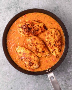 Creamy Peri Peri Chicken Skillet - Healthy Fitness Meals