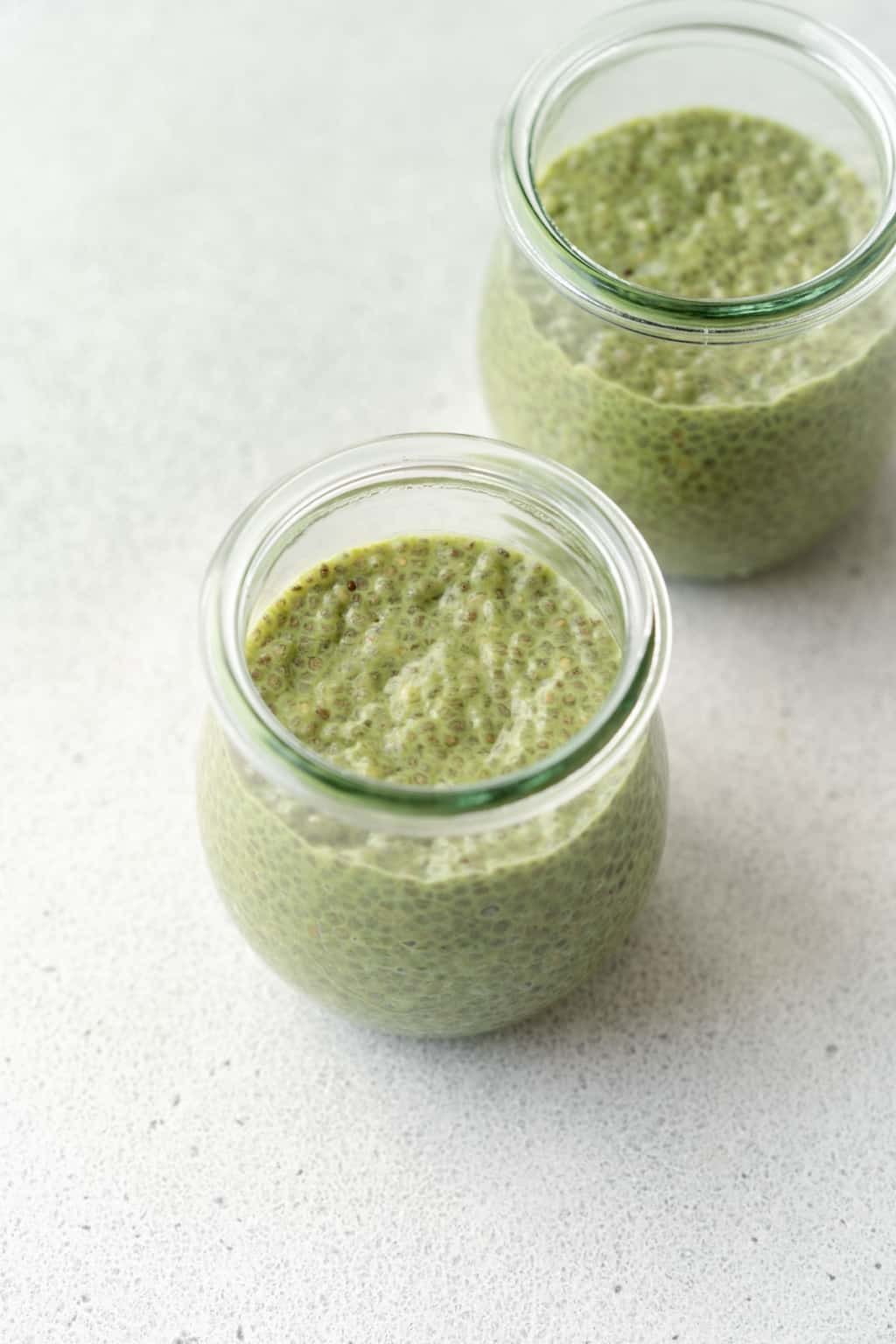 Easy Matcha Chia Pudding - Healthy Fitness Meals