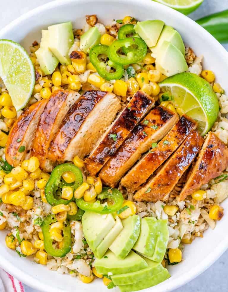 Chipotle Chicken Rice Bowl - Healthy Fitness Meals