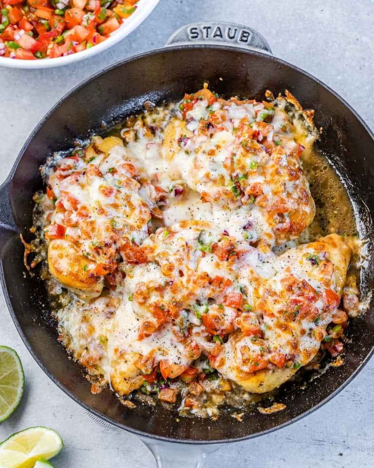 Salsa Fresca Baked Chicken Breast Recipe - Healthy Fitness Meals