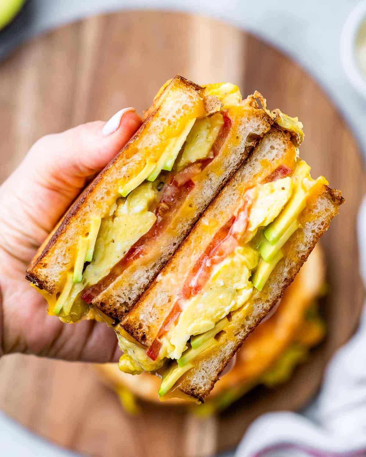 Breakfast Egg Sandwich - Healthy Fitness Meals