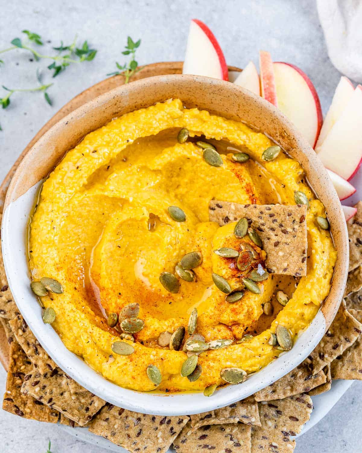 Pumpkin Hummus - Healthy Fitness Meals