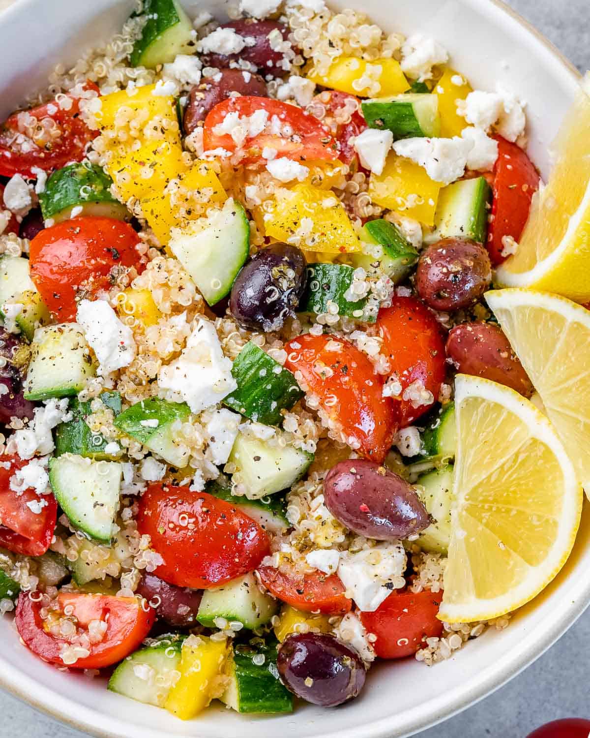 Zesty Quinoa Salad Recipe - Healthy Fitness Meals