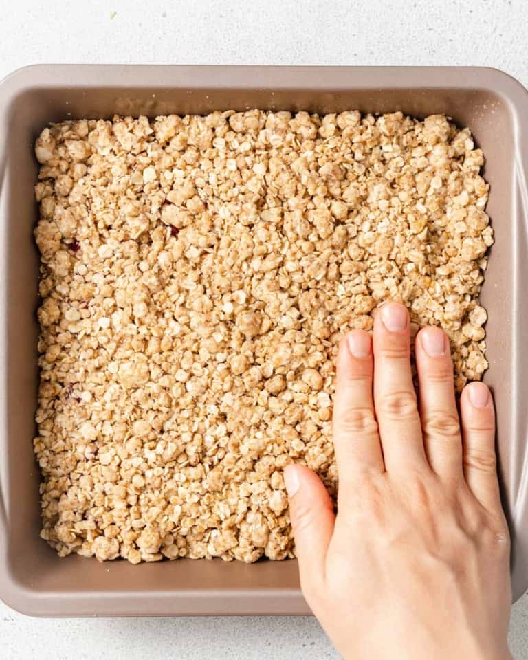 Amazing Raspberry Oatmeal Bars - Healthy Fitness Meals