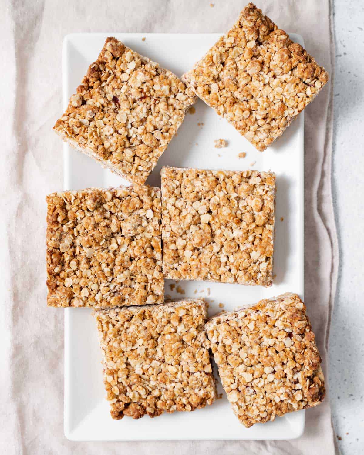 Raspberry Oatmeal Bars - Healthy Fitness Meals