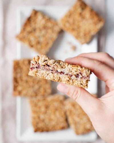 Raspberry Oatmeal Bars - Healthy Fitness Meals
