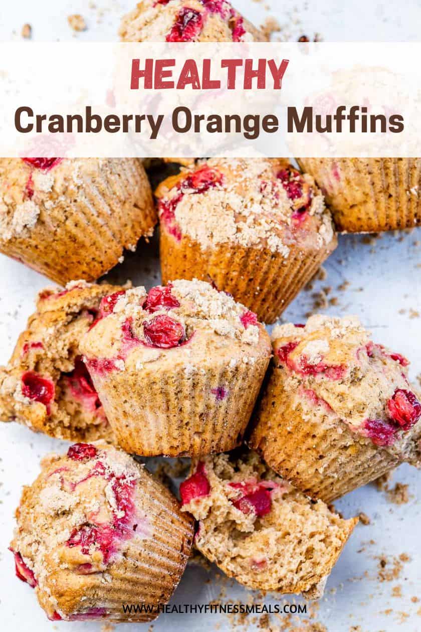 Healthy Orange Cranberry Muffins Recipe - Healthy Fitness Meals