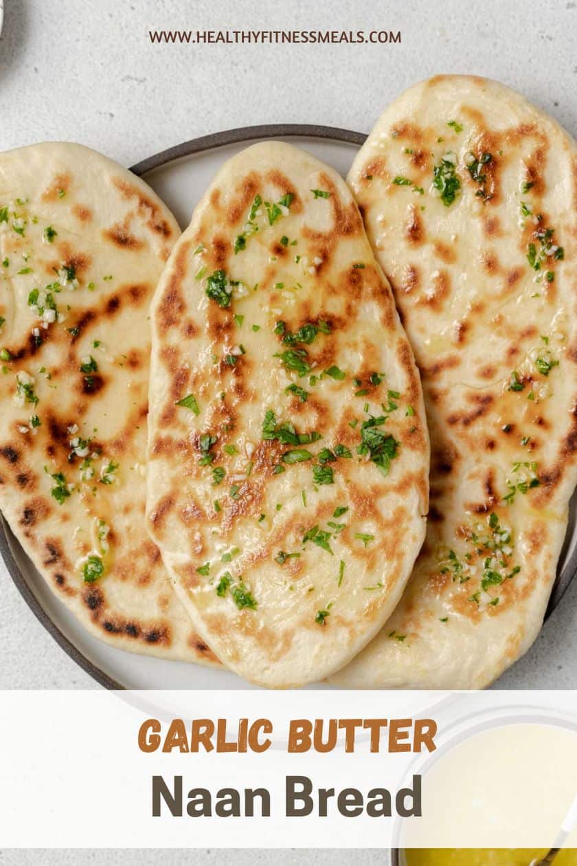Amazing Garlic Naan Bread Recipe - Healthy Fitness Meals