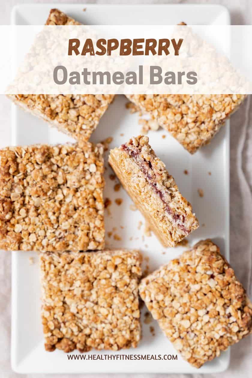 Raspberry Oatmeal Bars - Healthy Fitness Meals