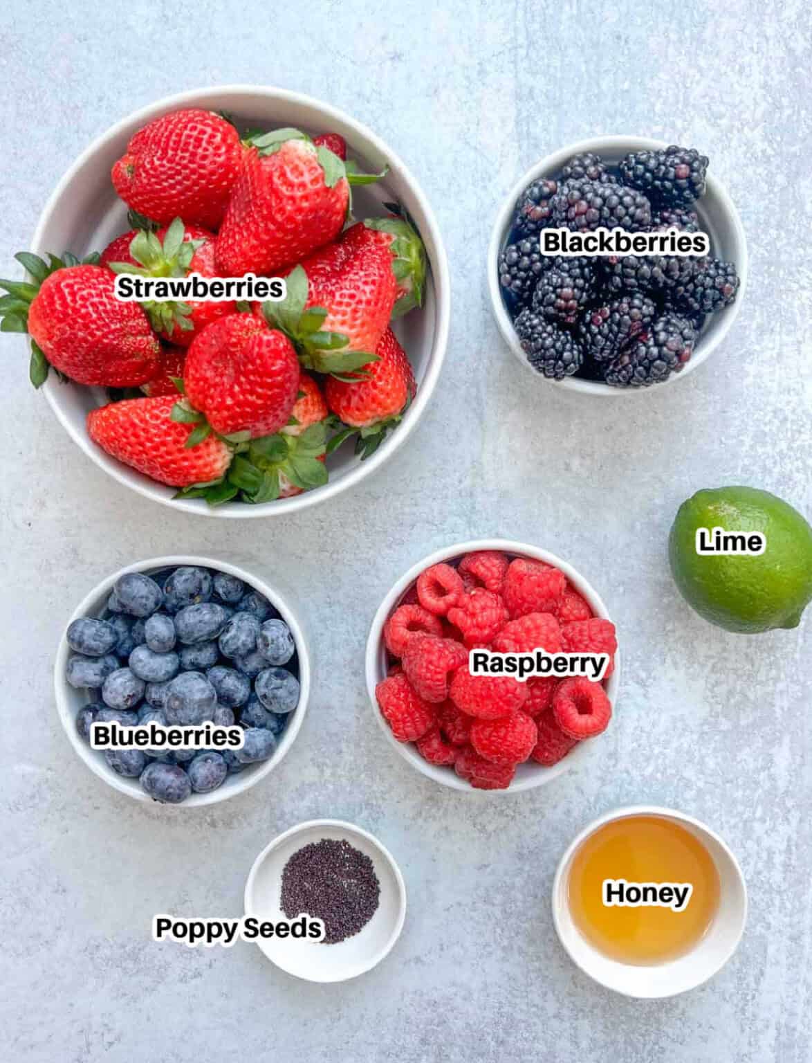 Mixed Berry Fruit Salad {10 Minutes} | Healthy Fitness Meals