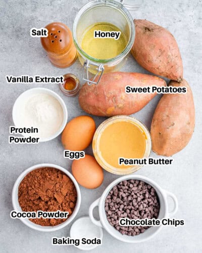 Flourless Sweet Potato Brownies - Healthy Fitness Meals