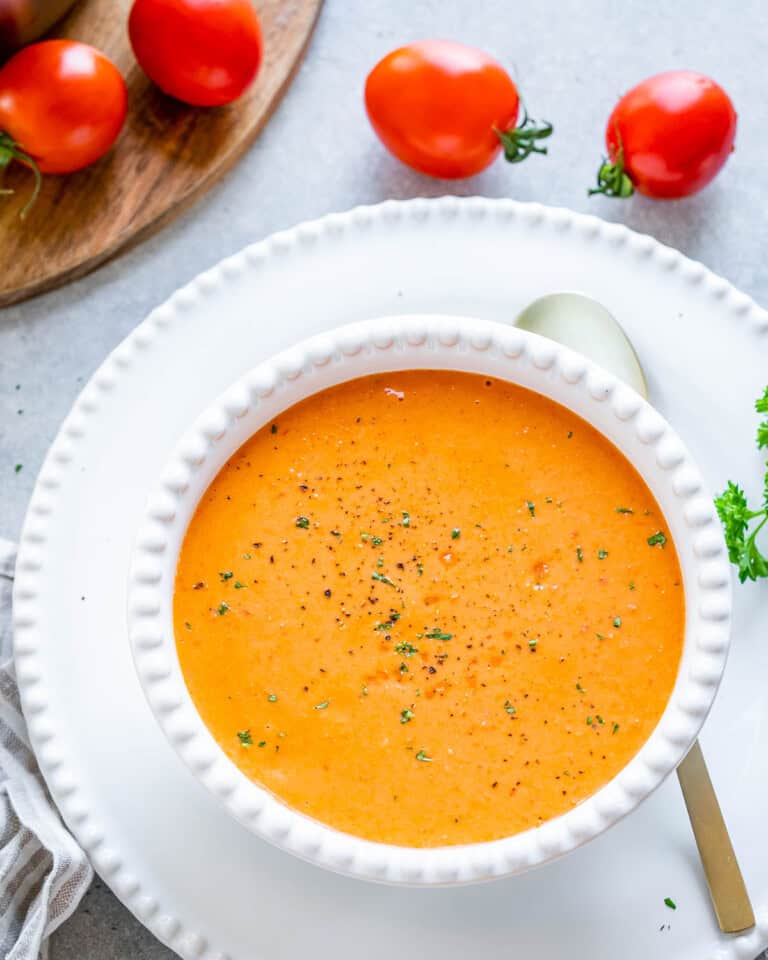 Creamy Roasted Tomato Soup - Healthy Fitness Meals
