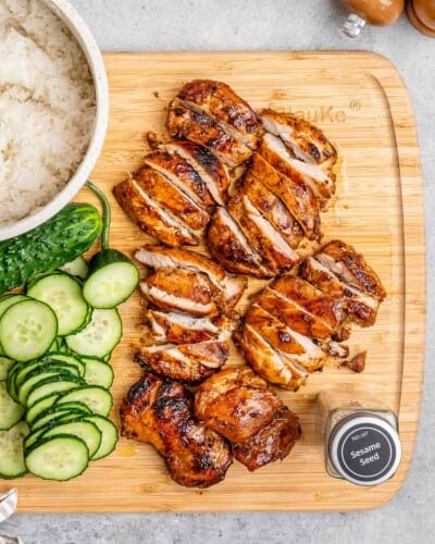 Simple Chicken Rice Meal Prep - Healthy Fitness Meals