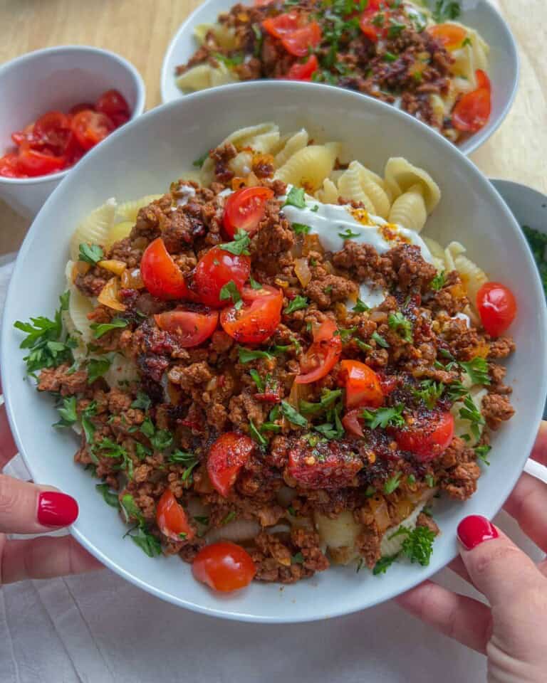 Anna Paul's Viral Turkish Pasta - Healthy Fitness Meals