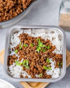 Ground Beef and Rice - Healthy Fitness Meals