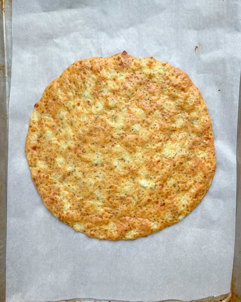 High Protein Cottage Cheese Pizza Crust - Healthy Fitness Meals