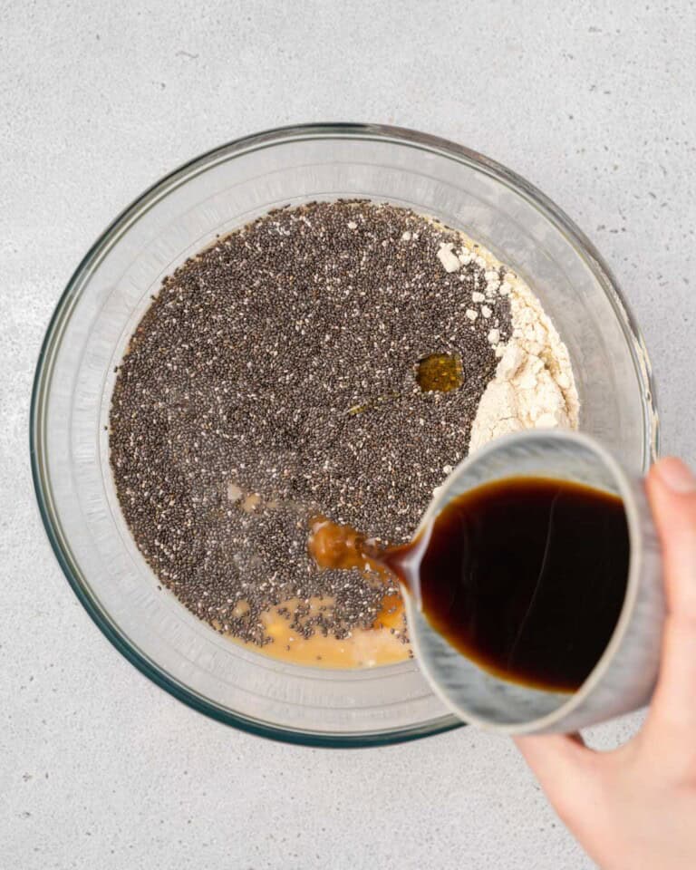 High Protein Tiramisu Chia Pudding - Healthy Fitness Meals