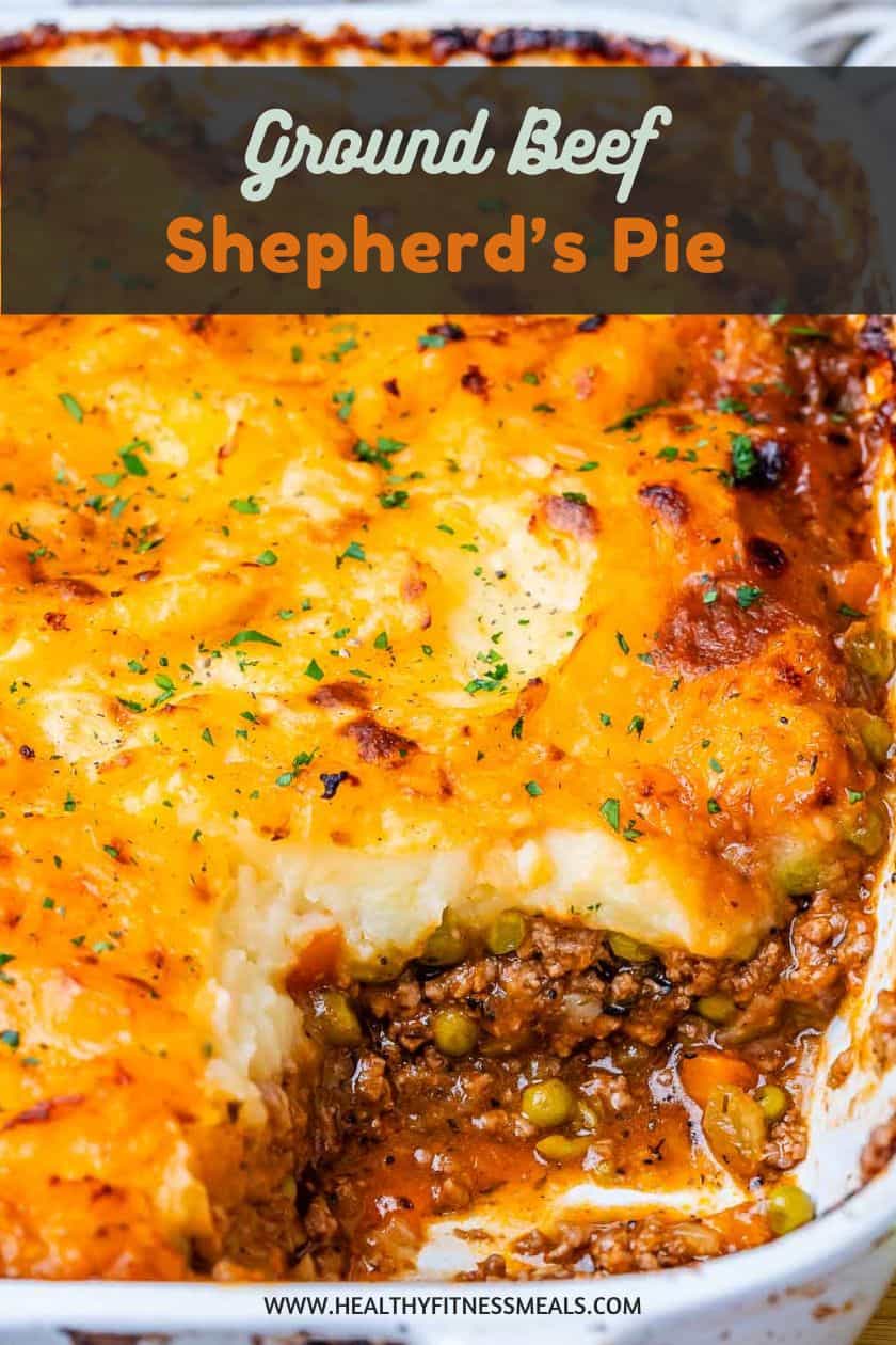 Ground Beef Shepherd’s Pie - Healthy Fitness Meals