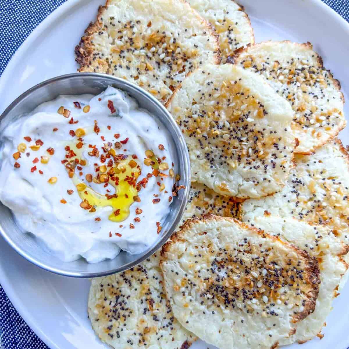 One-Ingredient Cottage Cheese Chips - Healthy Fitness Meals