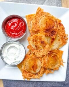 Viral Onion Ring Chips - Healthy Fitness Meals