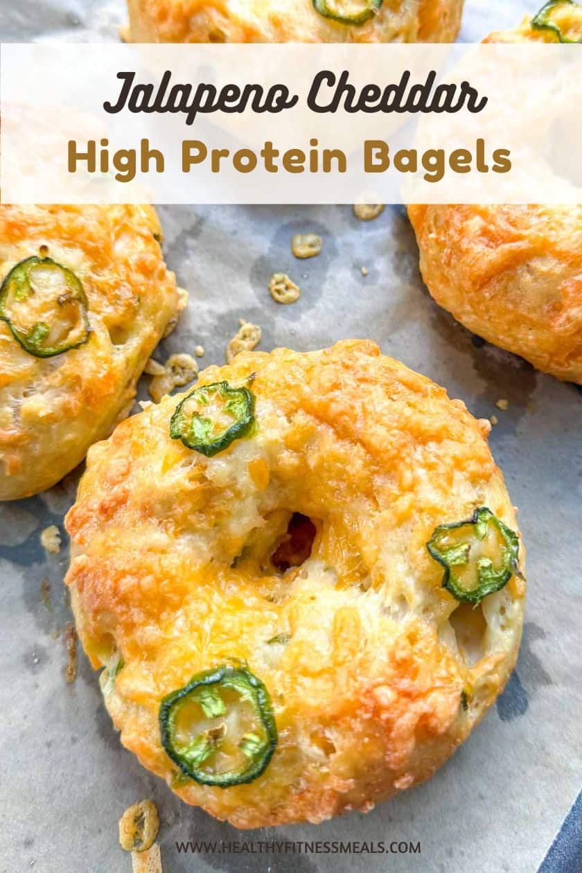 Jalapeno Cheddar Bagels - Healthy Fitness Meals