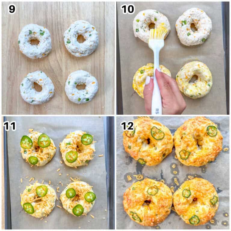 Jalapeno Cheddar Bagels - Healthy Fitness Meals