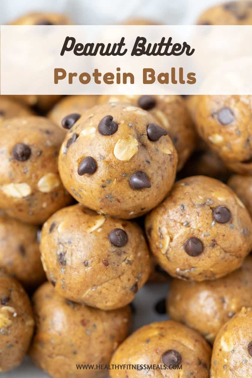 Peanut Butter Protein Balls - Healthy Fitness Meals
