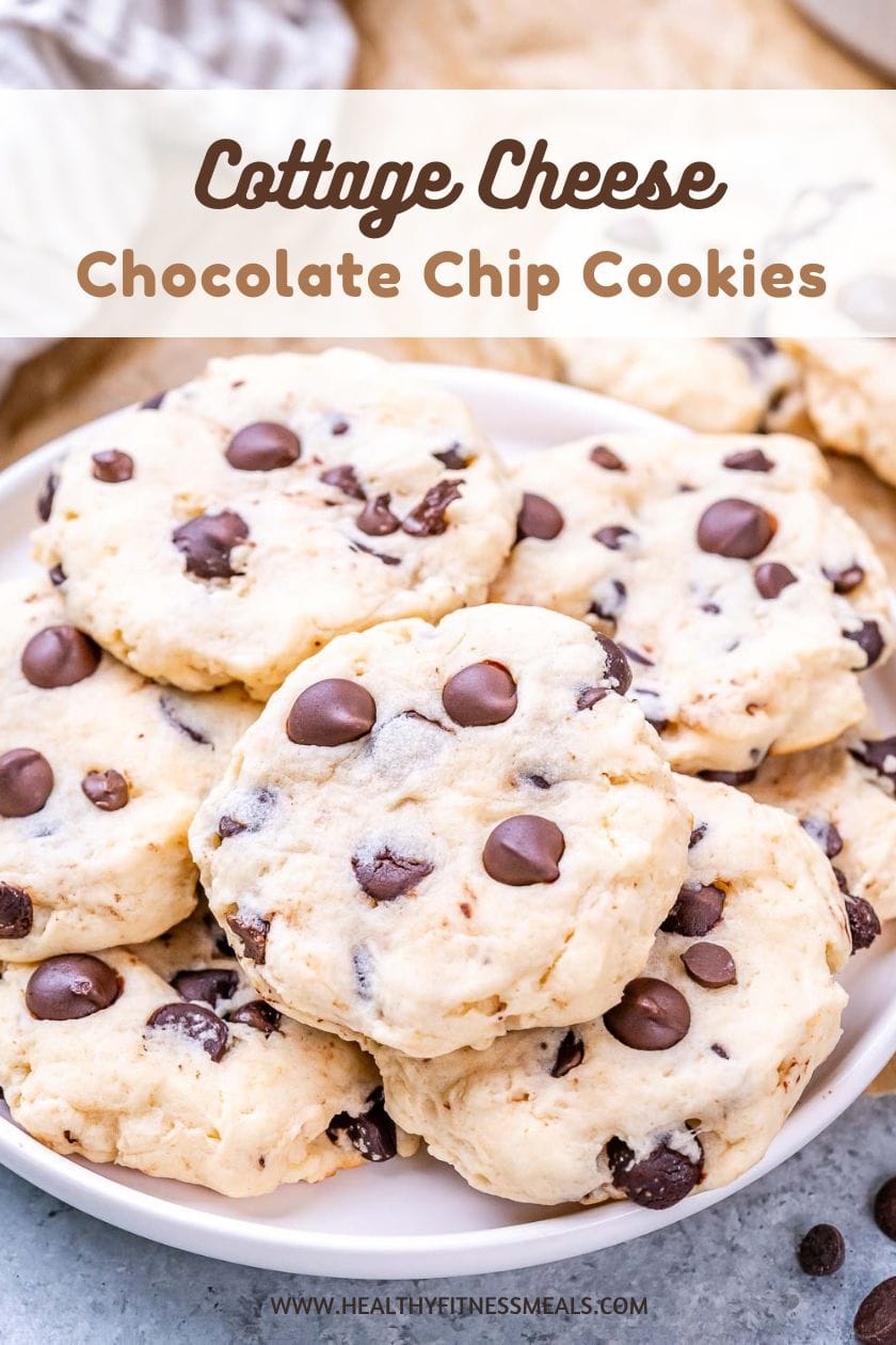 Cottage Cheese Chocolate Chip Cookies - Healthy Fitness Meals