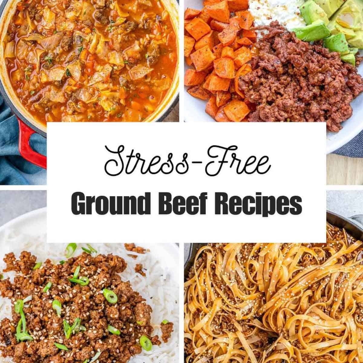 20 Easy Ground Beef Recipes (Quick & Delicious) - Healthy Fitness Meals