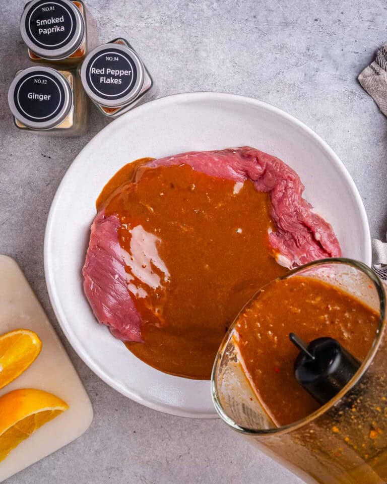 Marinated Flank Steak (Tender & Juicy) - Healthy Fitness Meals