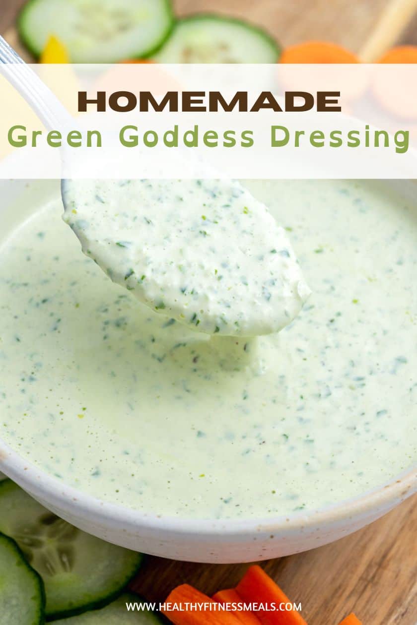 Homemade Green Goddess Dressing - Healthy Fitness Meals