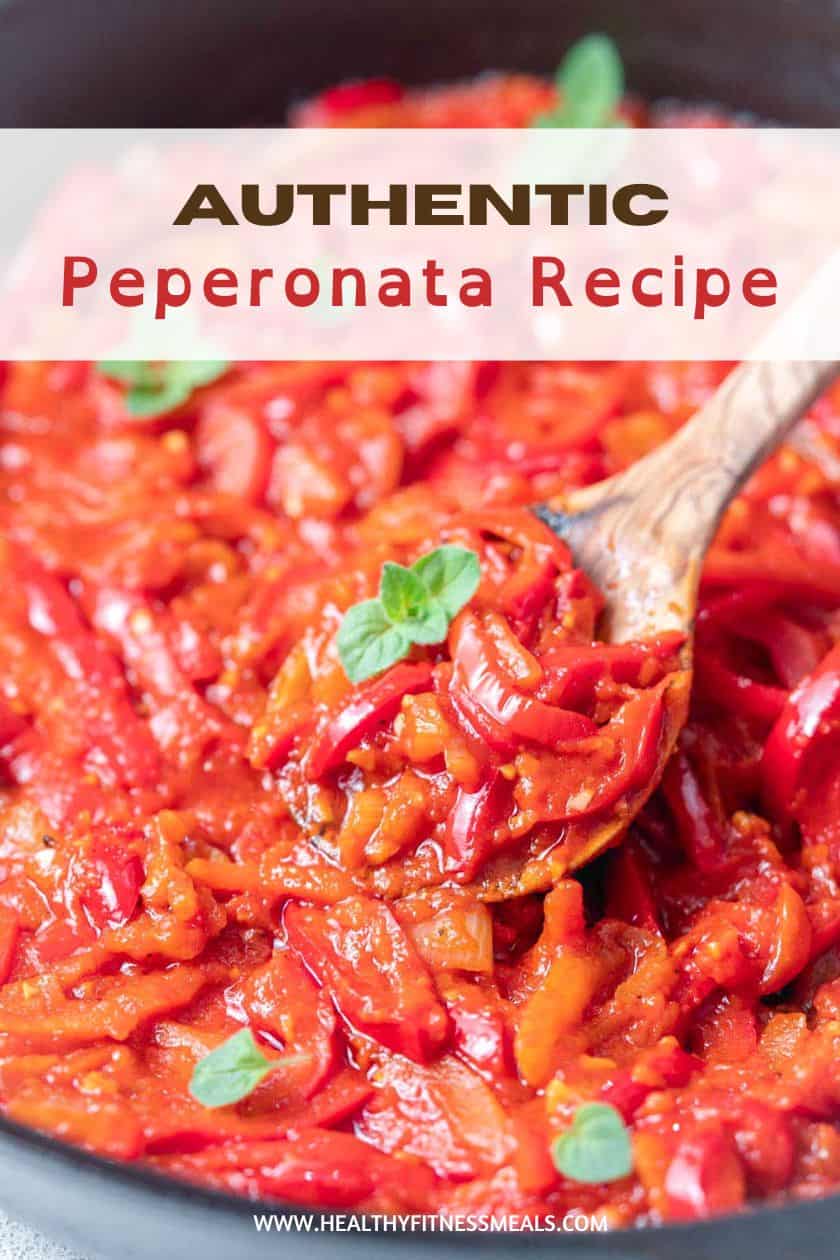 Authentic Peperonata Recipe - Healthy Fitness Meals